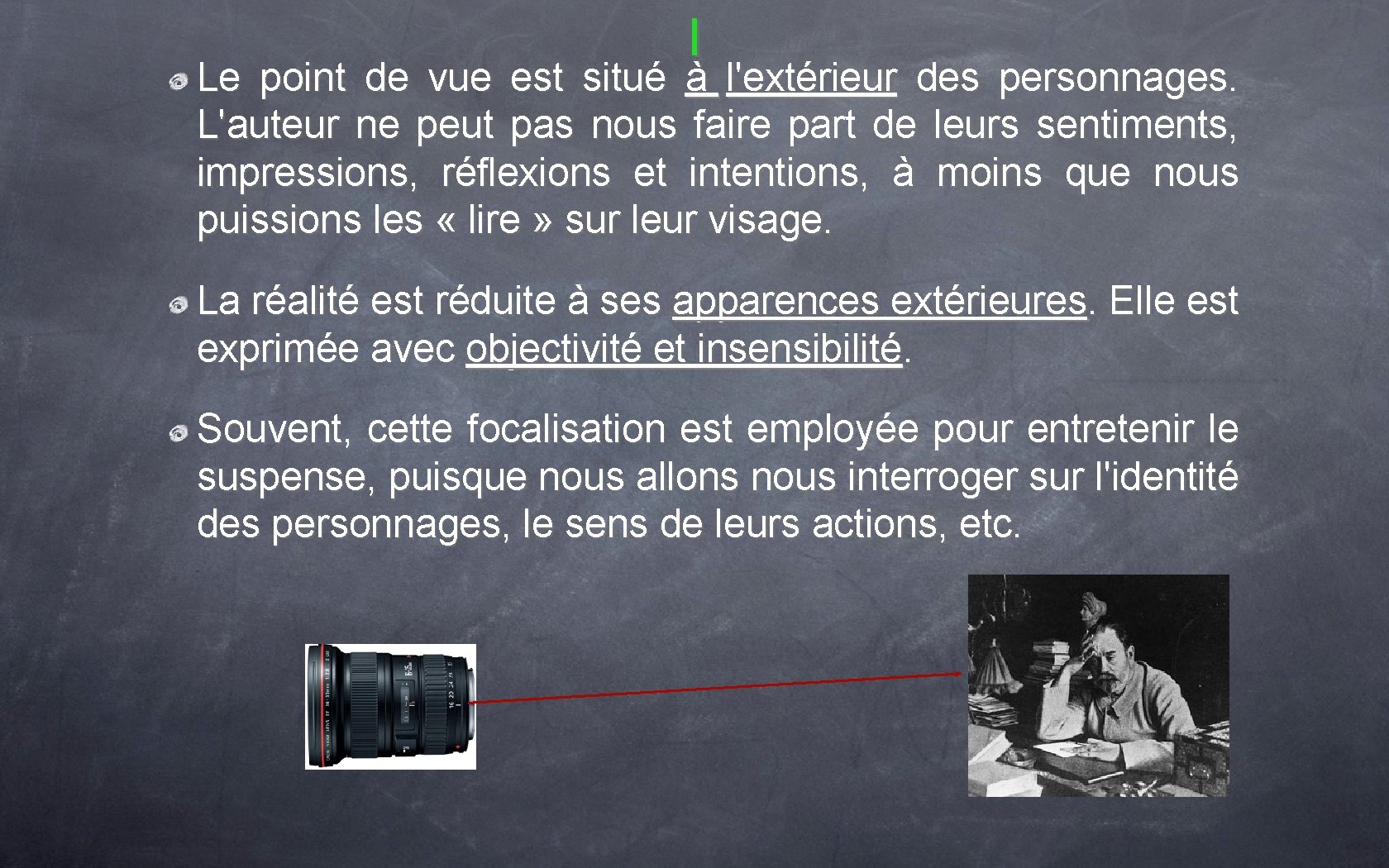 La notion de FOCALISATION Par C Bigot Lyce