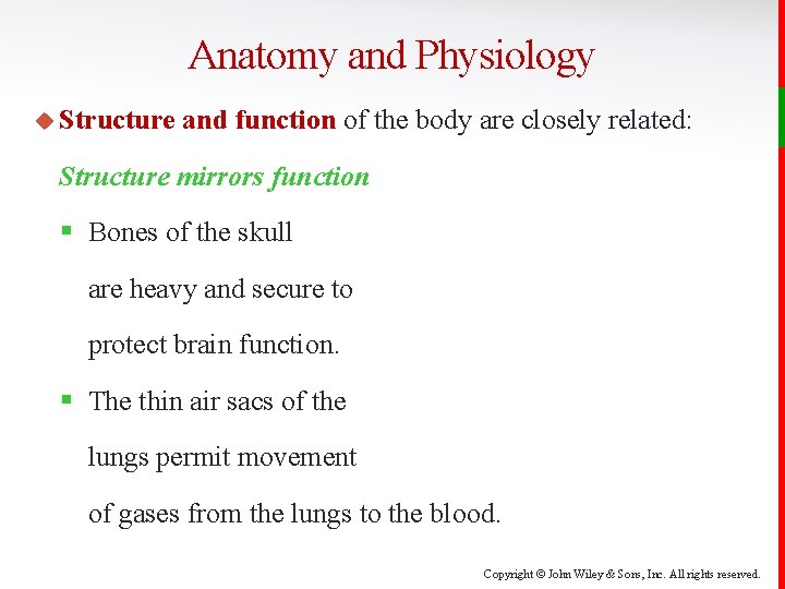 Chapter 1 An Introduction to the Human Body