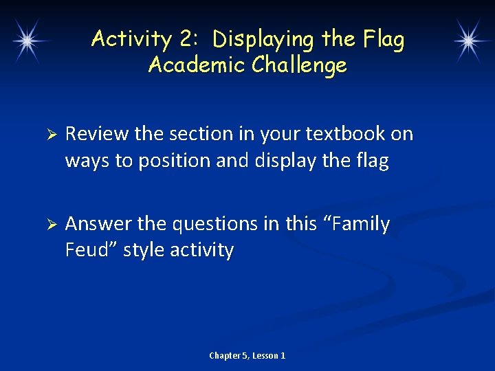 The American Flag and Other National Symbols WarmUp