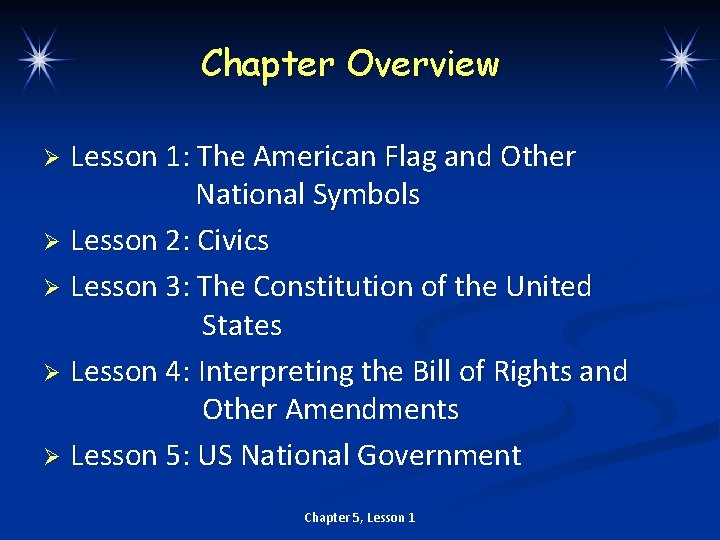 The American Flag and Other National Symbols WarmUp