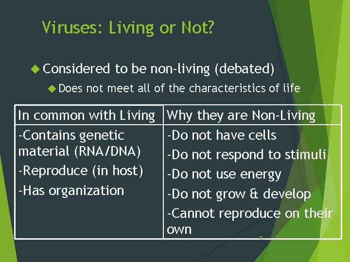 Viruses 1 What to Know Learning Objectives Overview