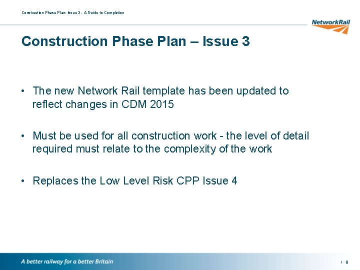 Technical Brief Part 2 Construction Phase Plan CPP