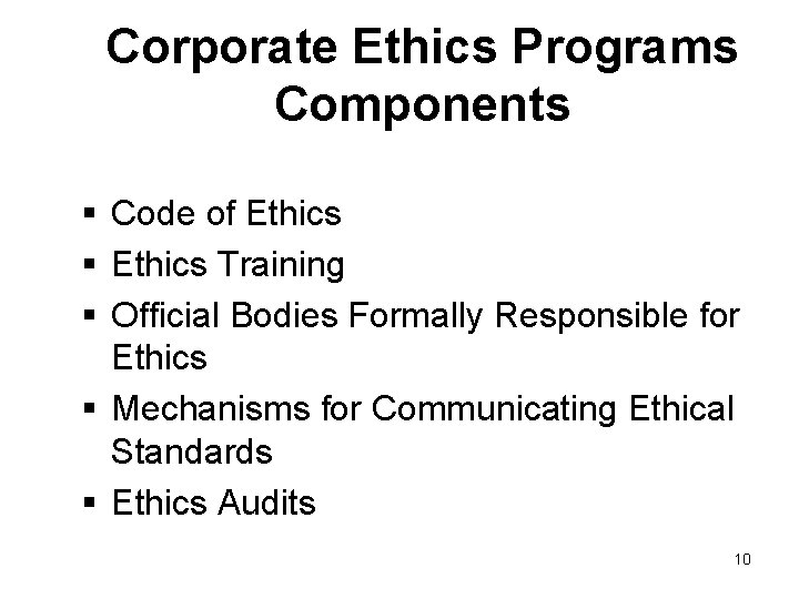 Organizational Justice Ethics and Corporate Social Responsibility Chapter