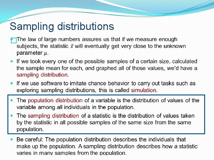 CHAPTER 15 Sampling Distributions Basic Practice of Statistics