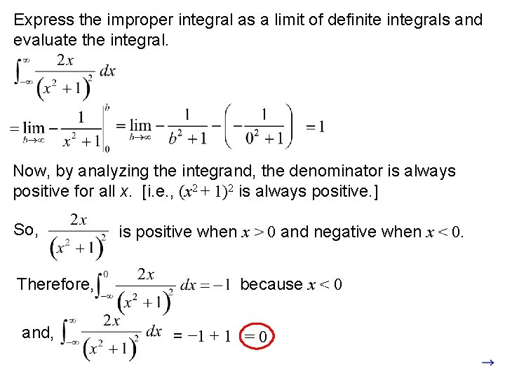 AP Calculus BC 8 4 Improper Integrals 8