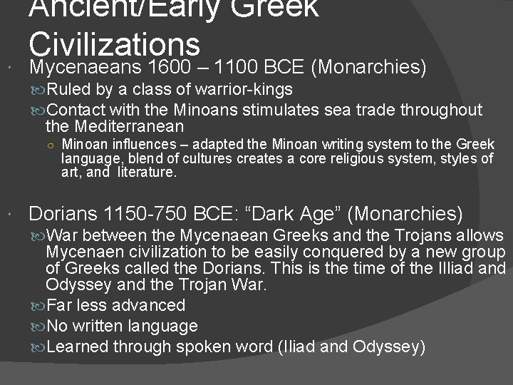 ANCIENT GREECE HISTORY AND CONTRIBUTIONS Geography The Land