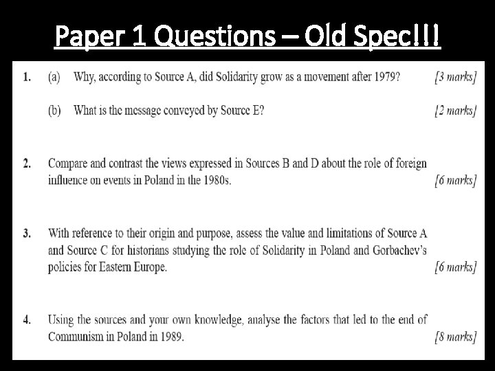 Introduction to IBDP History LO To understand how