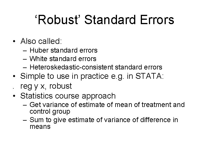 Estimating Causal Effects with Experimental Data Some Basic