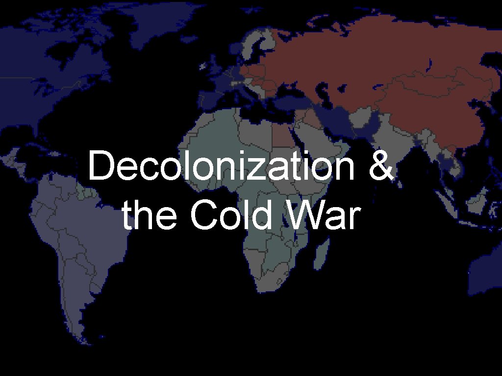 Cold War Civil Rights Decolonization and the Global