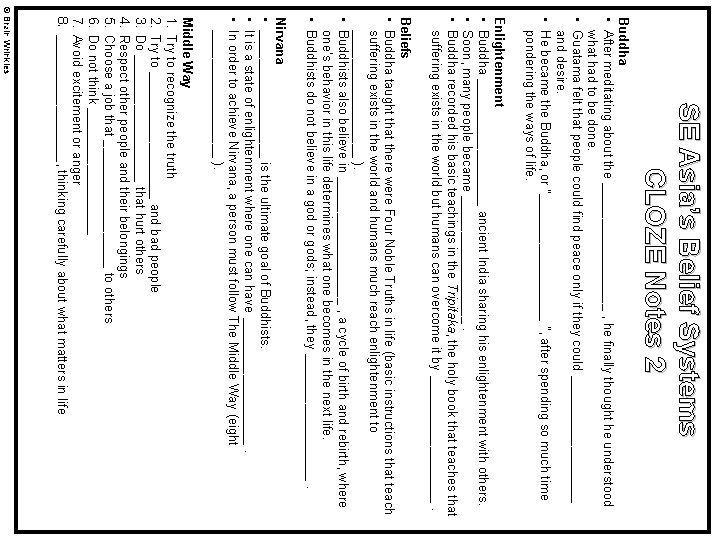 Southern and Eastern Asias BELIEF SYSTEMS Presentation Graphic