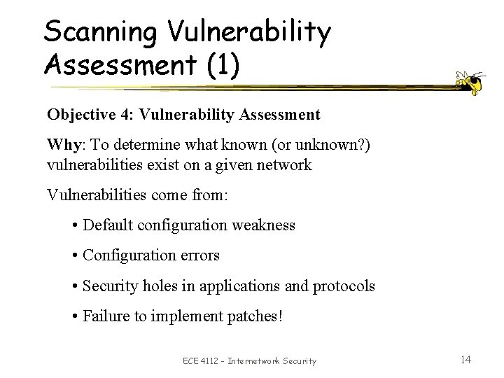 Lab 1 Reconnaissance Network Mapping and Vulnerability Assessment