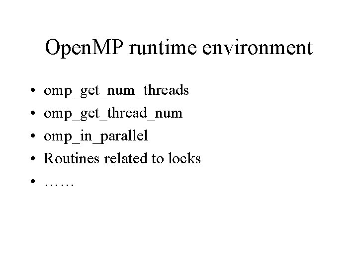 Introduction to Open MP Introduction Open MP basics
