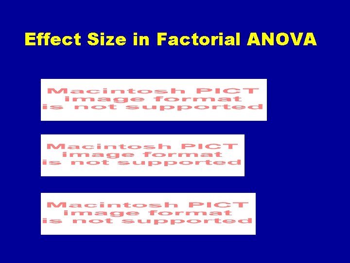 Chapter 13 Factorial Analysis of Variance Basic Logic