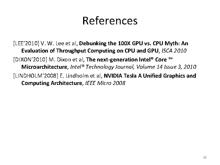 Debunking The 100 X Gpu Vs Cpu Myth