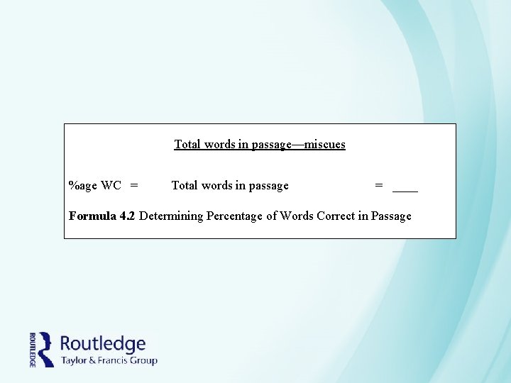 Chapter 4 Informal Assessment Informing Instruction Introduction