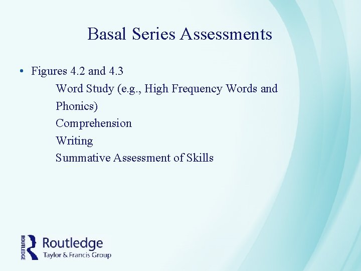 Chapter 4 Informal Assessment Informing Instruction Introduction ...