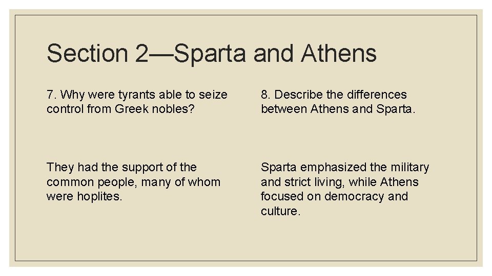 CHAPTER 4 ASSESSMENT AND ACTIVITIES Write the vocabulary