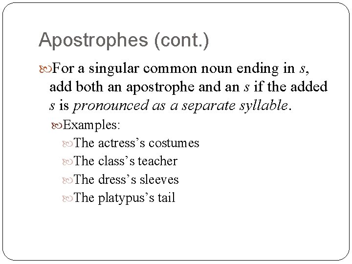Grammar Notes and MiniLessons Mr Beckett Warmup Complete