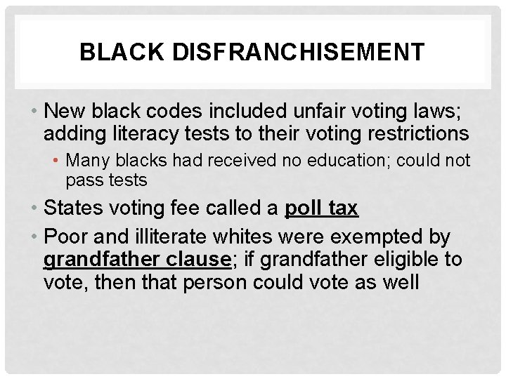 SIGNS OF JIM CROW To Kill a Mockingbird