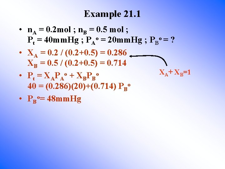 Phase Equilibrium II Two Component System glucose fermentation