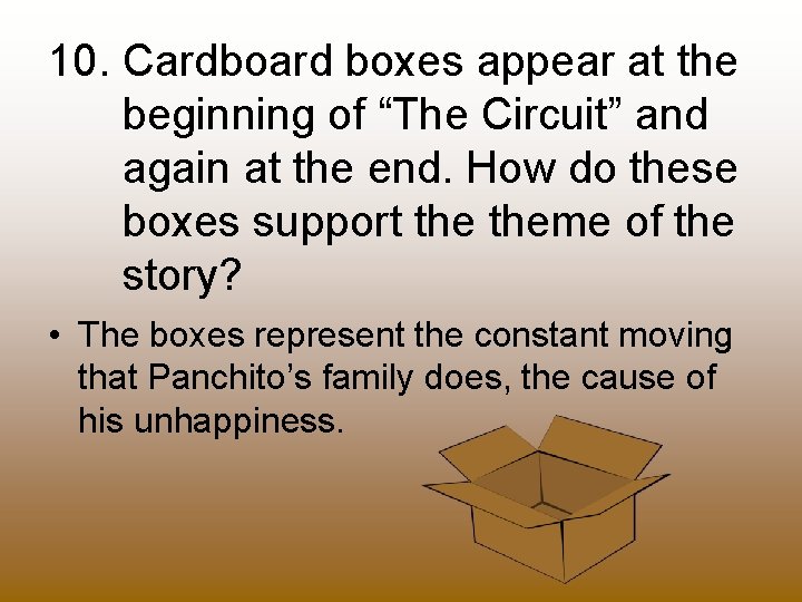 The Circuit by Francisco Jimenez Review 1 Why