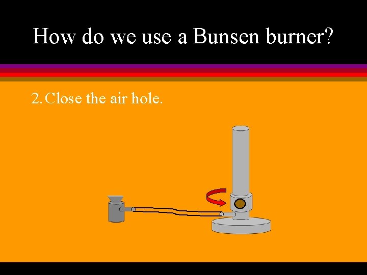 Bunsen Burner Introducing Science In this chapter you