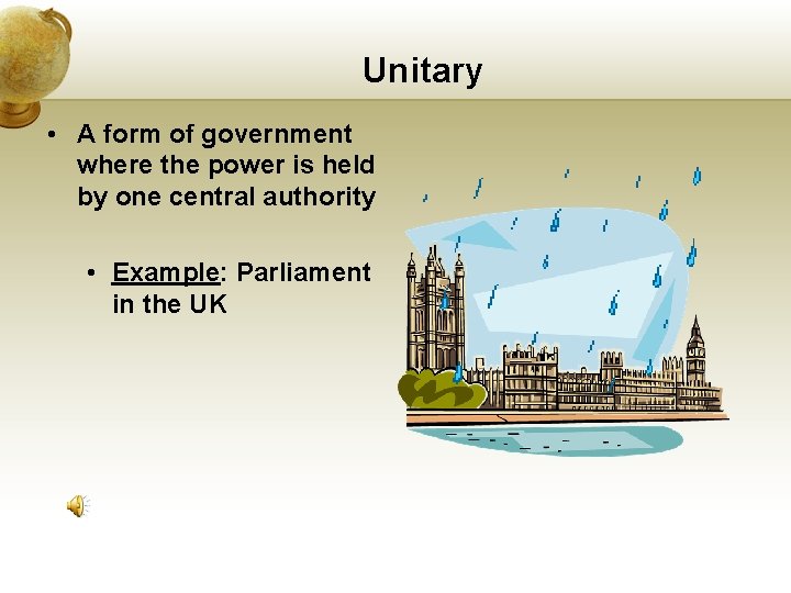 Government Systems Distribution of Power and Citizen Participation
