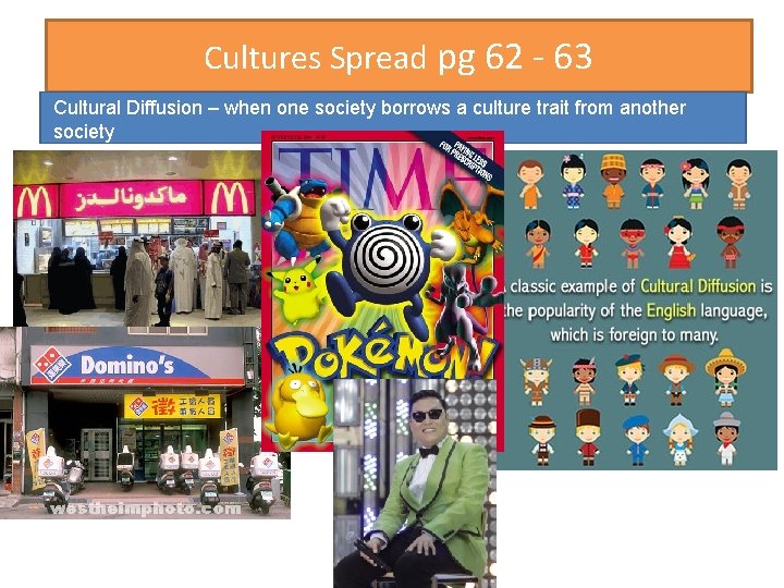 Chapter 2 Lesson 2 B Cultures and Societies