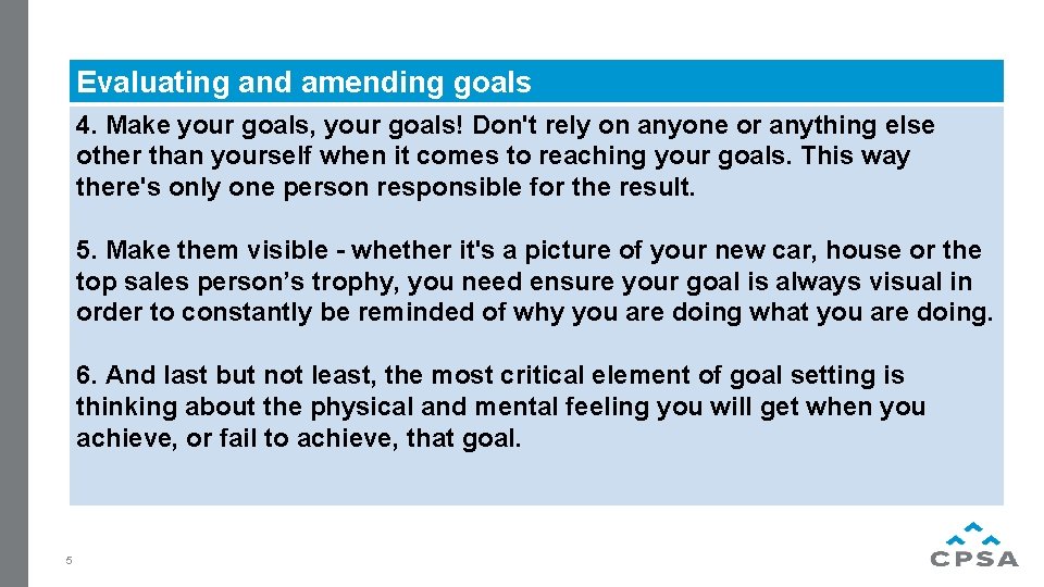 THE GOAL PLANNING RULEBOOK A 4 WEEK STRATEGY