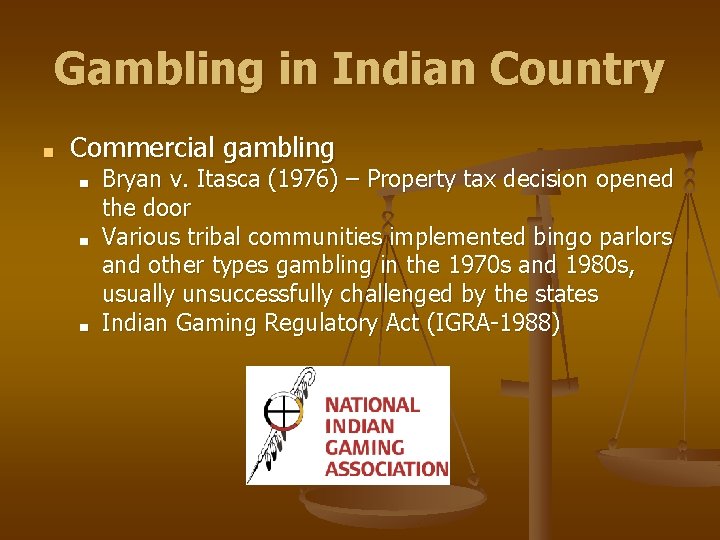 Native Americans and Gambling Stigma and Stereotypes in