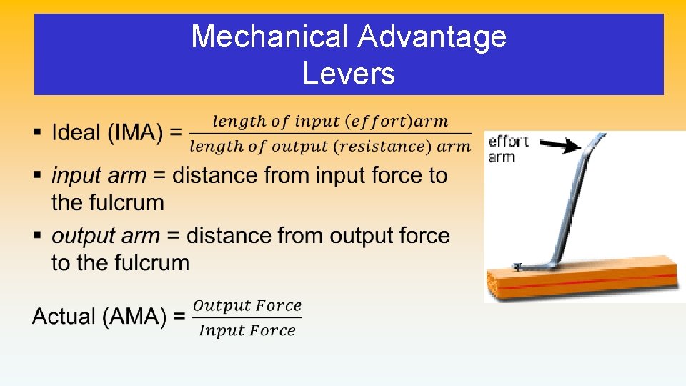Simple Machines 14 4 Lesson Objectives I can