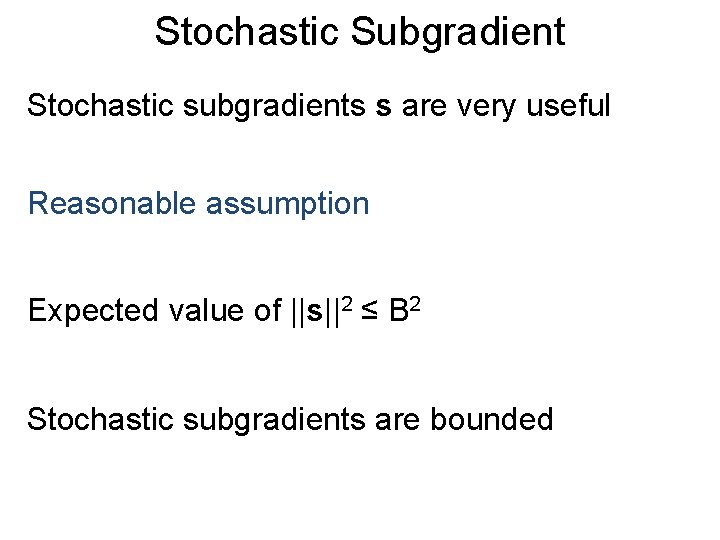 Optimization Stochastic Optimization M Pawan Kumar Slides available