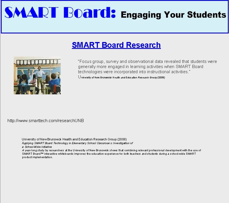SMART Board Engaging Your Students Pam Yasenchak Grade