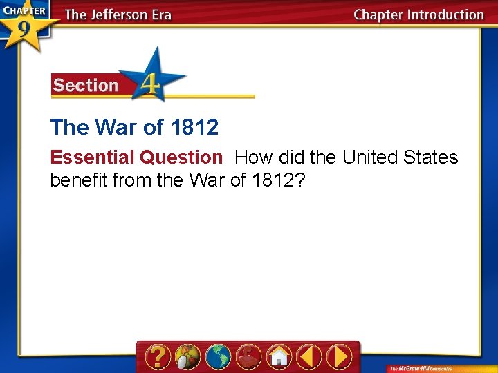 Chapter Introduction Section 1 The Republicans Take Power