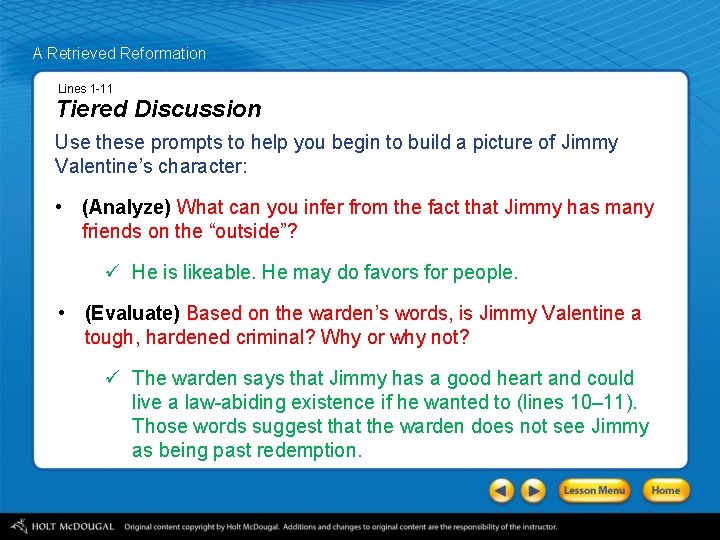 A Retrieved Reformation Short Story by O Henry