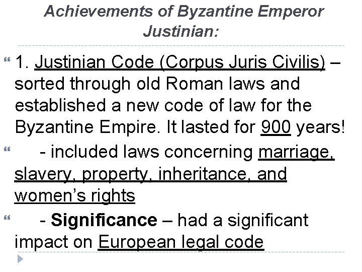 Byzantine Empire Main Idea After the fall of