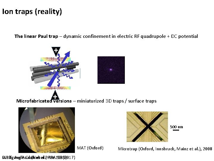 Quantum machine learning with Trapped Ions Norbert M