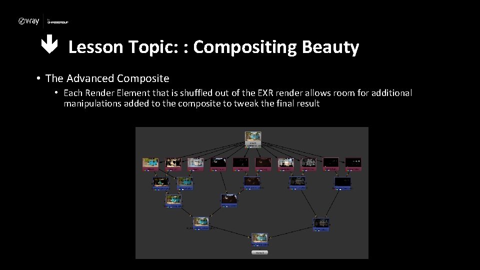 Compositing VRay Render Elements Advanced Beauty in NUKE