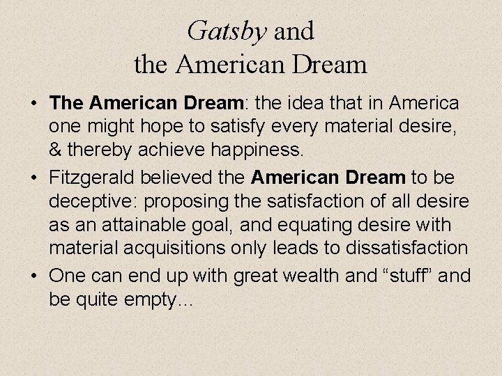 The Great Gatsby F Scott Fitzgerald The Great