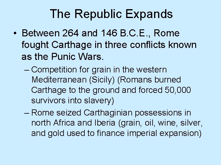 Rise of the Roman Empire 753 B C