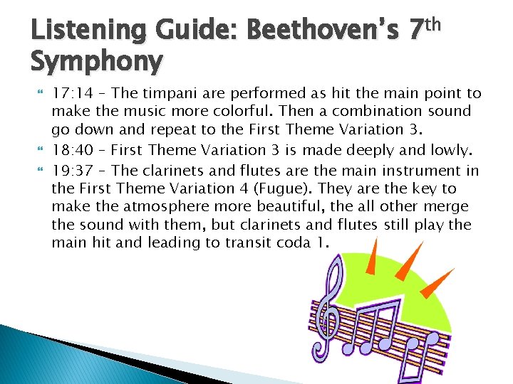 th 7 Beethoven and his symphony Power Point