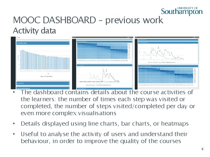 MOOC Observatory Dashboard Slides author Eugen Patrascu Presenter
