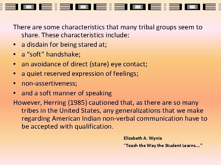 Best Practices For Working With Native American Students