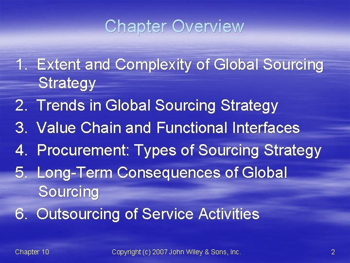 Global Marketing Management 4 e Chapter 10 Global