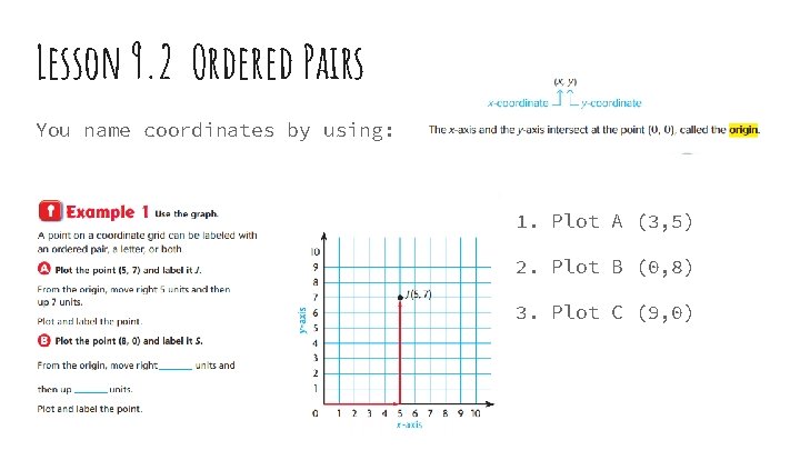 Chapter 9 Algebra Patterns and Graphing MAFS 5
