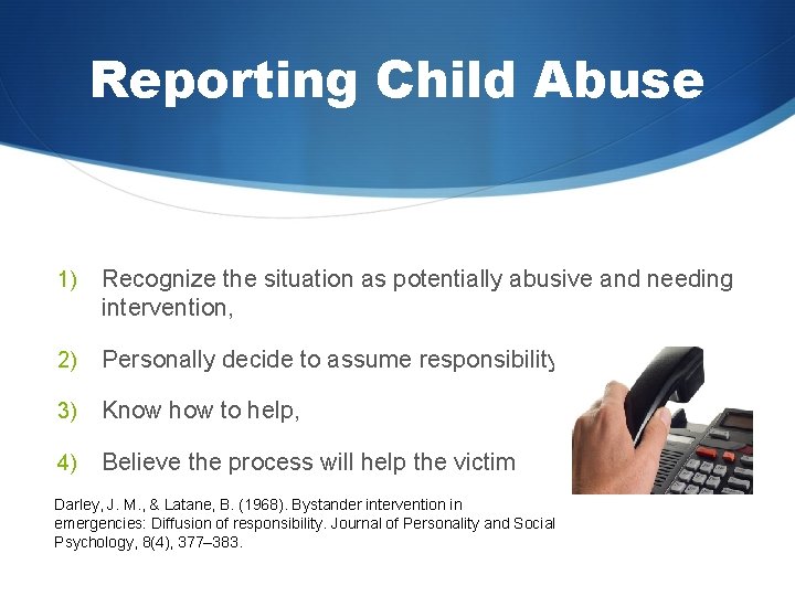 Public Responsibility Campaign to Protect Children Exploring how