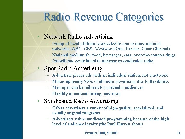 Advertising Principles and Practices Broadcast Media 1 Questions