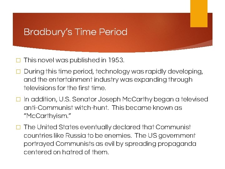 Ray Bradburys Fahrenheit 451 AN INTRODUCTION Fahrenheit 451s