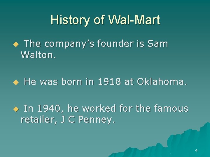 WalMarts Supply Chain A Business Success 1 WalMart