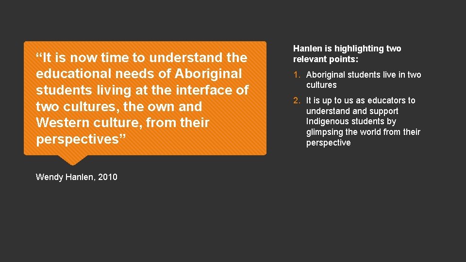 Teaching and Relating to Aboriginal and Torres Strait
